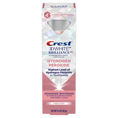 Crest 3D White Brilliance Hydrogen Peroxide, Pasta de dinti 85g ...